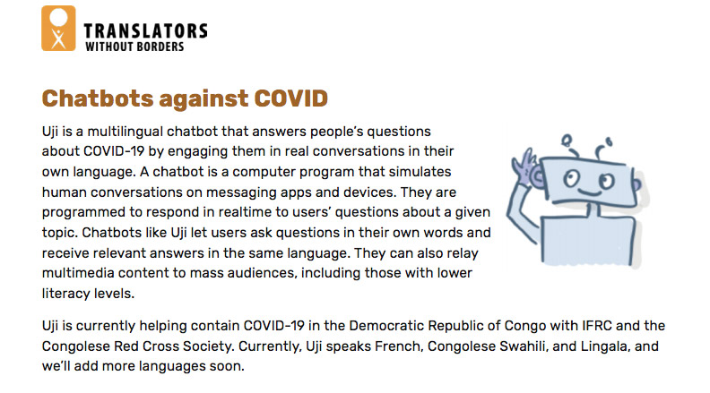 TWB's Global Response to COVID-19 - Translators without Borders