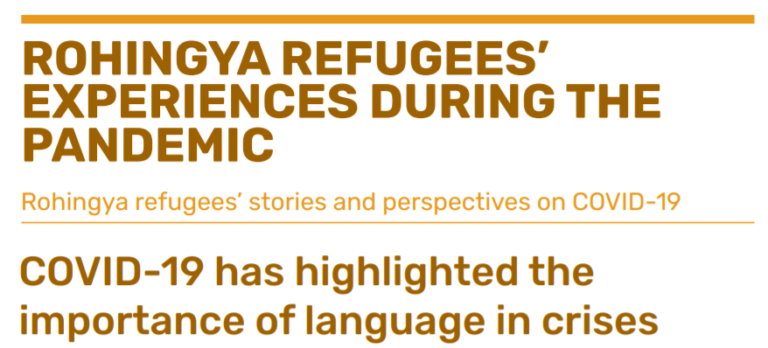 TWB Rohingya Response