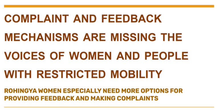 TWB Rohingya Response